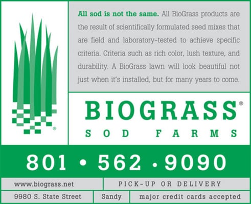 BIOGRASS SOD FARMS - Updated June 2026 - 13 Photos & 16 Reviews - 8630 ...