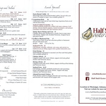HALF SHELL OYSTER HOUSE - Updated November 2025 - 45 Photos & 32 ...