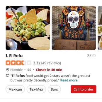 EL REFU - Updated November 2025 - 117 Photos & 158 Reviews - 9659 N Sam ...