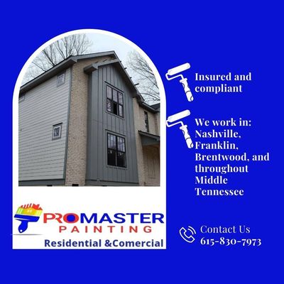 PROMASTER PAINTING - Updated April 2025 - 31 Photos - 961 May Apple Dr ...