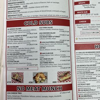 MUNCH-A-SUB - Updated October 2025 - 272 Photos & 267 Reviews - 5320 ...