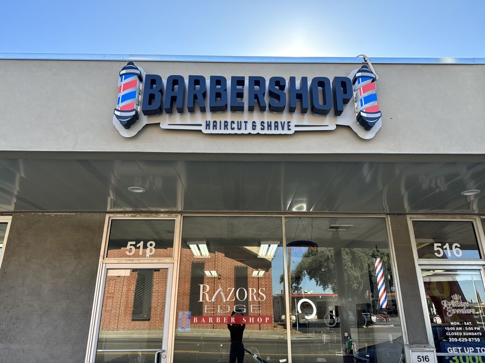 THE RAZORS EDGE BARBERSHOP - Updated October 2024 - 518 E Yosemite Ave ...