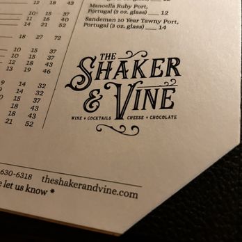 THE SHAKER & VINE - Updated July 2025 - 352 Photos & 193 Reviews - 221 ...