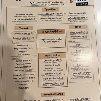 TIGER SUSHI - Updated September 2025 - 76 Photos & 22 Reviews - 40 ...