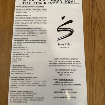 STUFF I EAT - Updated December 2025 - 1214 Photos & 1613 Reviews - 114 ...