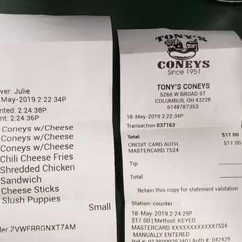 Tony’s Coneys - Takeout & Delivery - 47 Photos & 85 Reviews - Ice Cream ...