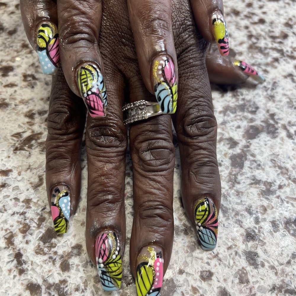 Black People Nail Designs