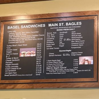 MAIN STREET BAGELS - Updated January 2025 - 322 Photos & 465 Reviews ...