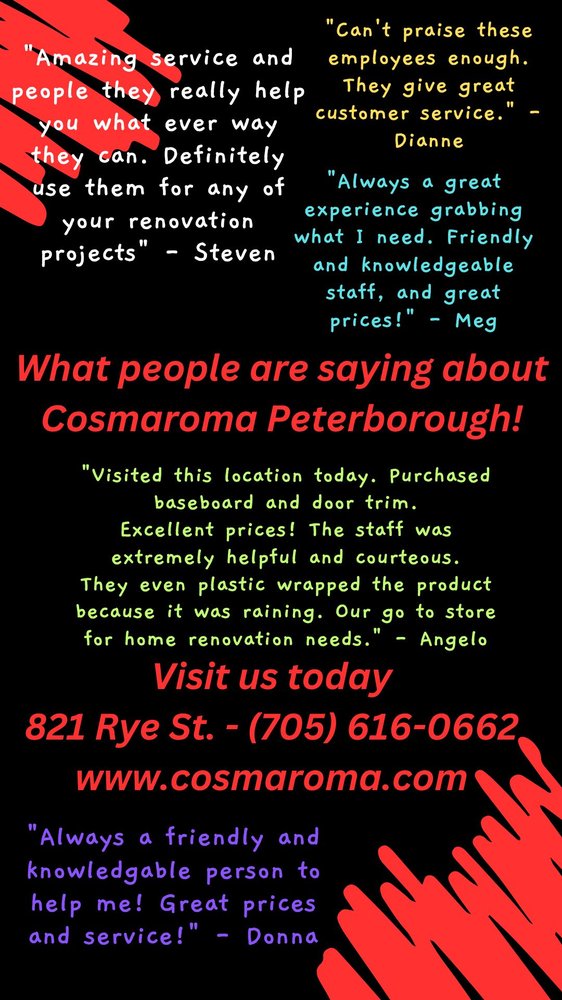 COSMAROMA HOME RENOVATION SUPPLIES - Updated September 2025 - Request a ...