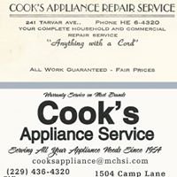 COOKS APPLIANCE SERVICE - Updated December 2025 - 1335 Hwy 82 W, Albany ...
