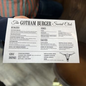 GOTHAM BURGER SOCIAL CLUB - 123 Photos & 48 Reviews - 131 Essex St, New ...