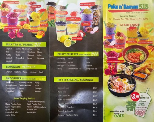 POKE N RAMEN 518 - 131 Colonie Ctr, Albany, New York - Ramen ...