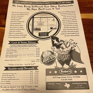 BABE’S CHICKEN DINNER HOUSE - 528 Photos & 1043 Reviews - 6475 Page Rd ...