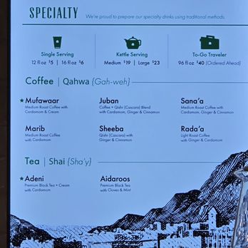 QAMARIA YEMENI COFFEE - Updated February 2025 - 289 Photos & 115 ...