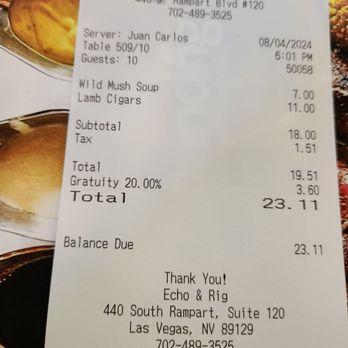 ECHO & RIG - Updated September 2024 - 6587 Photos & 4582 Reviews - 440 ...