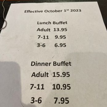 YAO GRAND BUFFET - Updated August 2025 - 124 Photos & 123 Reviews - 153 ...