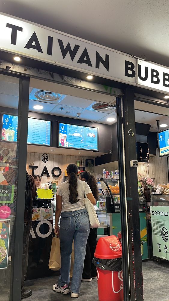 TAO TEA - 1 Rue Brantôme, Paris, France - Bubble Tea - Restaurant ...