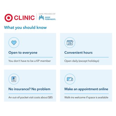 TARGET CLINIC CARE BY KAISER PERMANENTE - Updated January 2026 - 11 ...