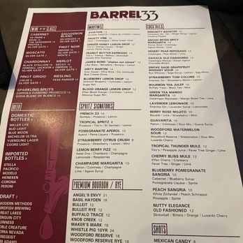 BARREL33 - Updated December 2025 - 78 Photos & 95 Reviews - 8208 E ...