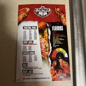 EMPIRE WINGZ - Updated October 2025 - 14 Reviews - 2698 S Sherwood ...