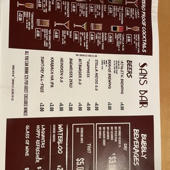 SANS BAR - Updated July 2025 - 46 Photos & 24 Reviews - 918 Congress ...