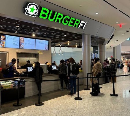BURGERFI - Terminal A - 6 Earhart Dr, Newark, New Jersey - Burgers ...
