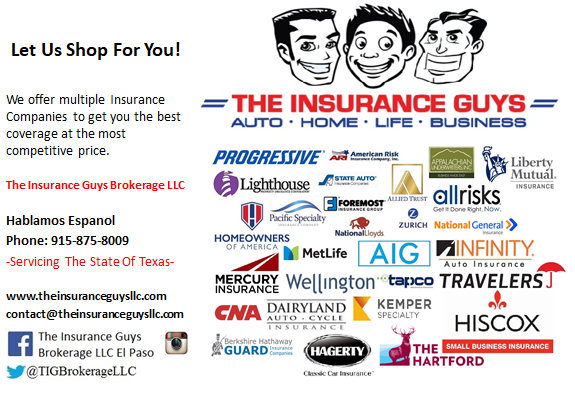 THE INSURANCE GUYS BROKERAGE - Updated July 2025 - El Paso, Texas ...