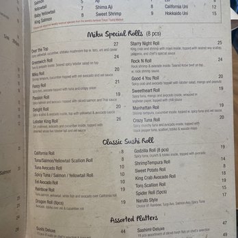 MIKU SUSHI BAR & RESTAURANT - Updated December 2025 - 288 Photos & 148 ...