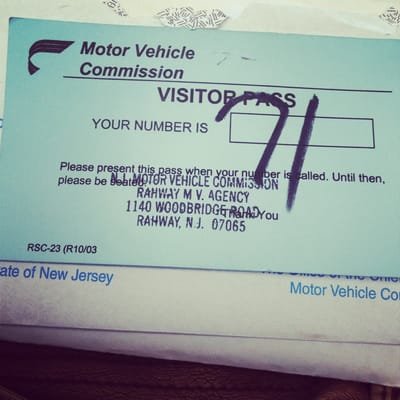 STATE OF NEW JERSEY MOTOR VEHICLE COMMISSION - Updated December 2025 ...