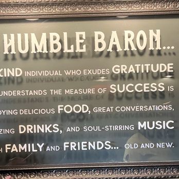 HUMBLE BARON - Updated July 2025 - 209 Photos & 111 Reviews - 3125 US ...
