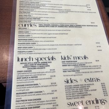 PANISA THAI DINING - Updated September 2025 - 165 Photos & 382 Reviews ...