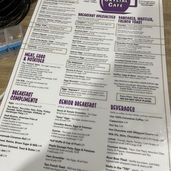 CRYSTAL CAFÉ & GRILL - Updated December 2025 - 44 Photos & 88 Reviews ...