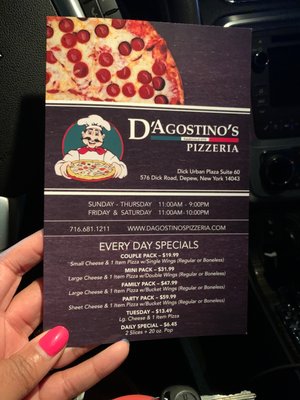 D’AGOSTINO’S PIZZERIA - 33 Photos & 55 Reviews - 576 Dick Rd, Depew ...