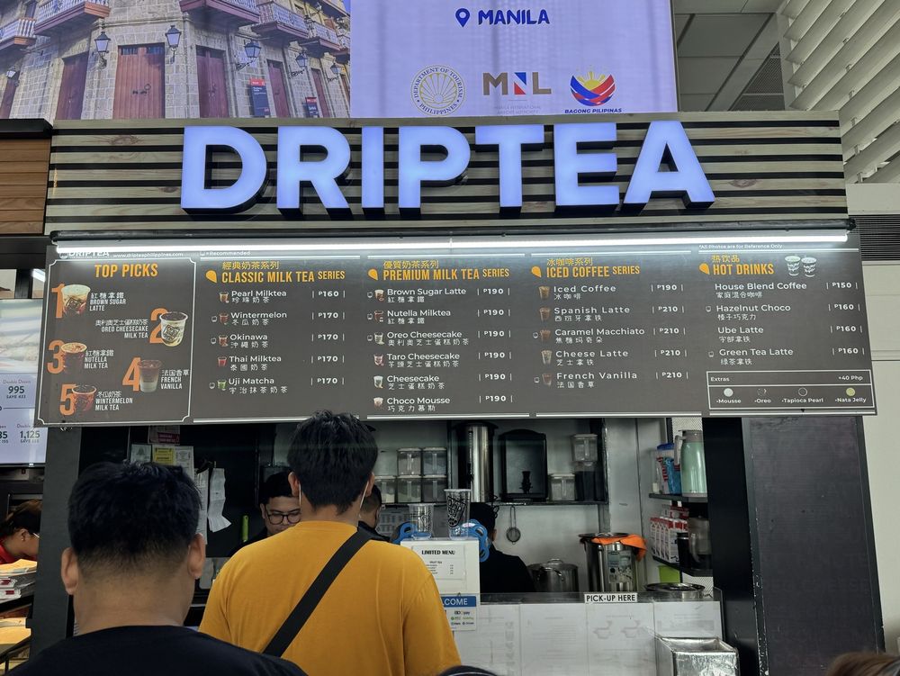 DRIP TEA - Updated October 2024 - Departures Rd, Metro Manila ...