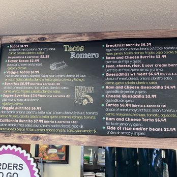TACOS ROMERO - Updated March 2025 - 81 Photos & 110 Reviews - 114 N ...