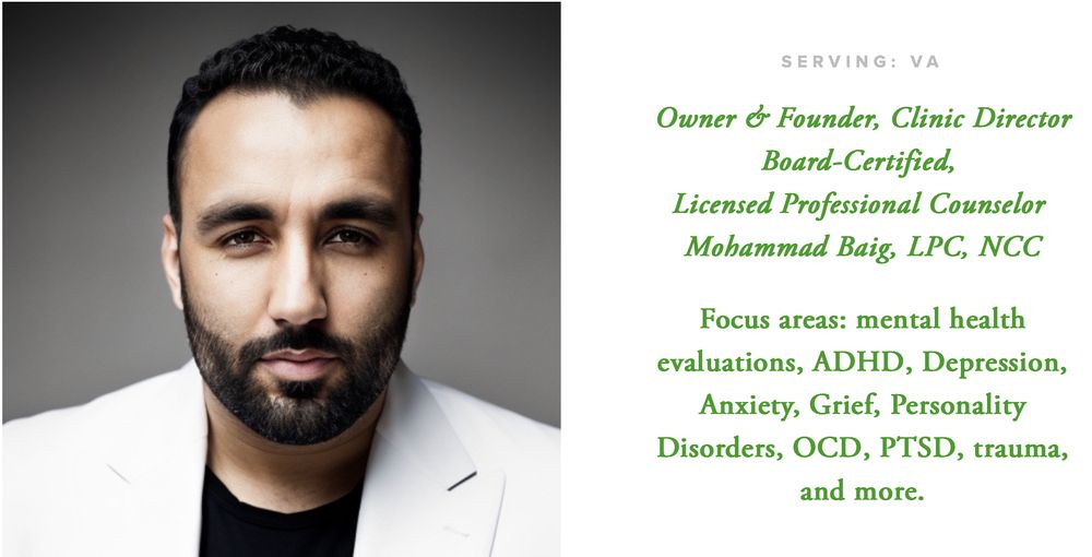 MOHAMMAD BAIG - Updated January 2025 - Richmond, Virginia - Counseling ...
