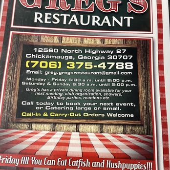GREG’S RESTAURANT - Updated January 2026 - 33 Photos & 40 Reviews ...