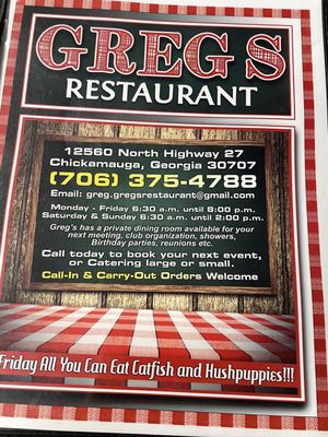 GREG’S RESTAURANT - Updated October 2025 - 33 Photos & 38 Reviews ...
