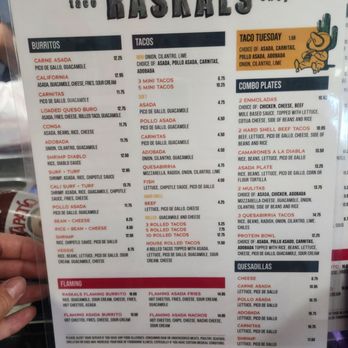RASKALS TACO SHOP - Updated January 2026 - 198 Photos & 81 Reviews ...