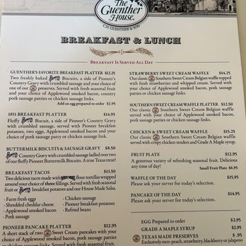 THE GUENTHER HOUSE - Updated July 2024 - 1801 Photos & 1346 Reviews ...