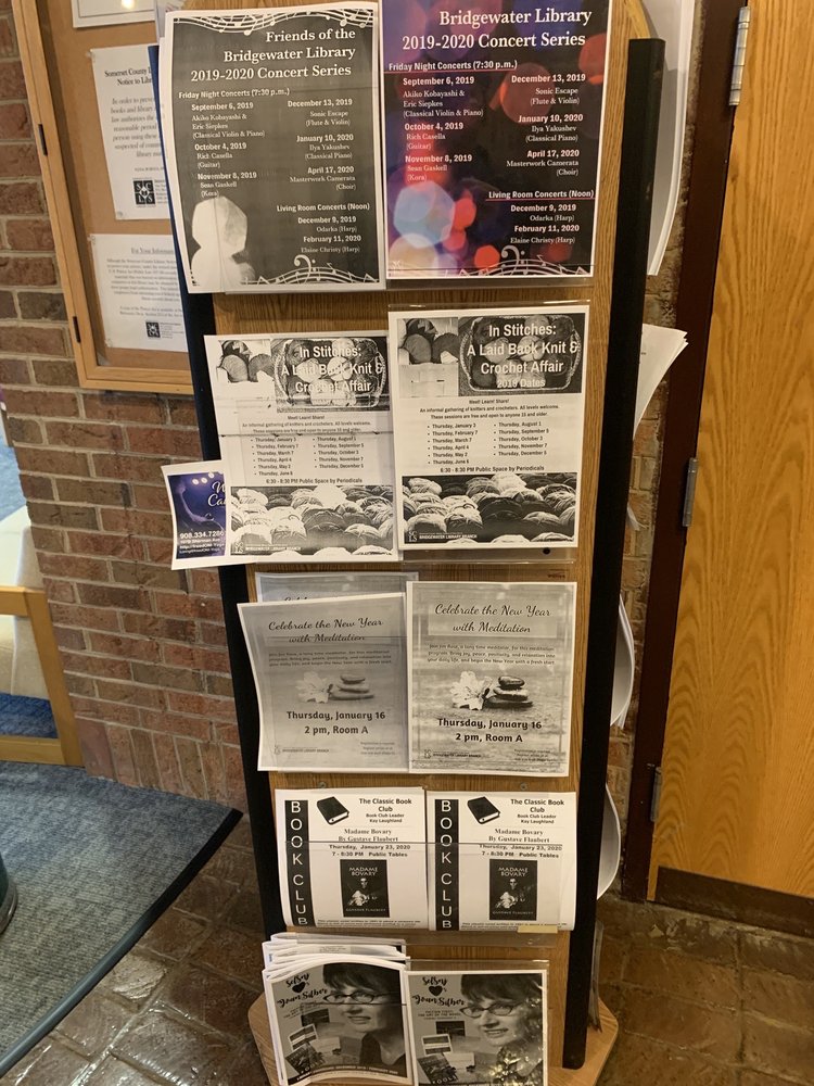 SCLSNJ’S BRIDGEWATER BRANCH - Updated March 2025 - 1 Vogt Dr ...