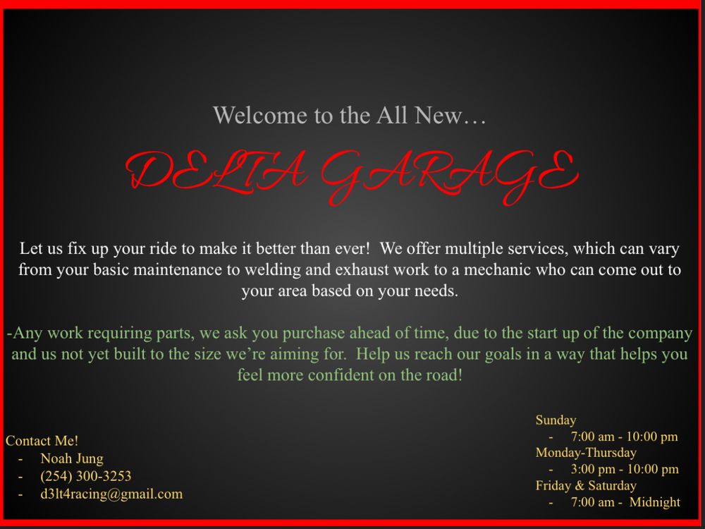 DELTA GARAGE - Updated July 2025 - Request a Quote - Lorena, Texas ...