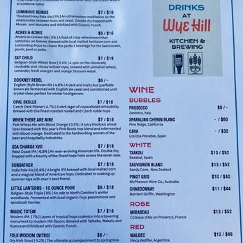 WYE HILL KITCHEN & BREWING - Updated October 2024 - 638 Photos & 460 ...