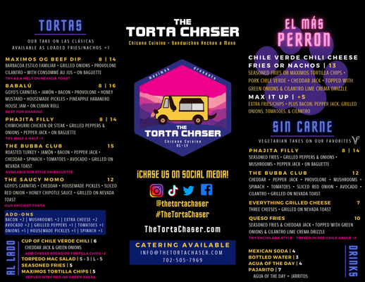 THE TORTA CHASER - Las Vegas, Nevada - Food Trucks - Phone Number - Yelp