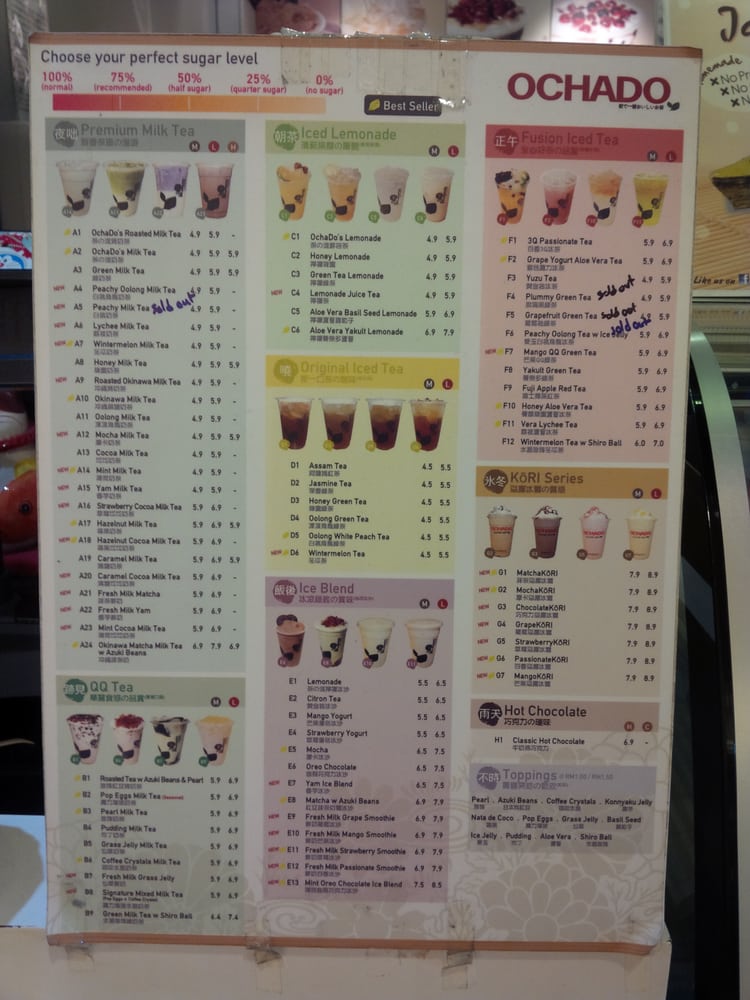 OCHADO - Desserts - F-027B, Mid Valley Megamall, Mid Valley City, Kuala ...