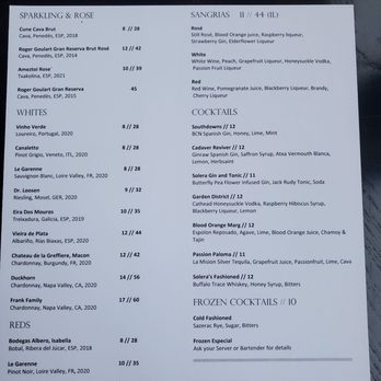 SOLERA BAR & TASTING ROOM - Updated December 2025 - 230 Photos & 93 ...