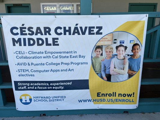 CESAR CHAVEZ MIDDLE SCHOOL - Updated January 2026 - 27845 Whitman St, Hayward, California ...