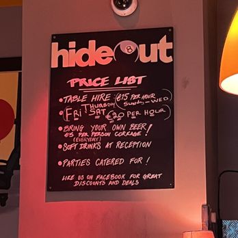 THE HIDEOUT - Updated November 2025 - 49 Sth William Street, Dublin ...