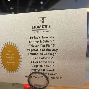 HOMER’S KITCHEN TABLE - 105 Photos & 97 Reviews - 11121 N Rodney Parham ...