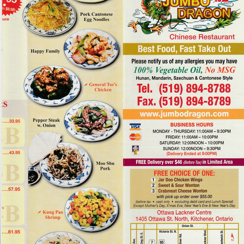 Lucky Garden Chinese Food Kitchener | Fasci Garden